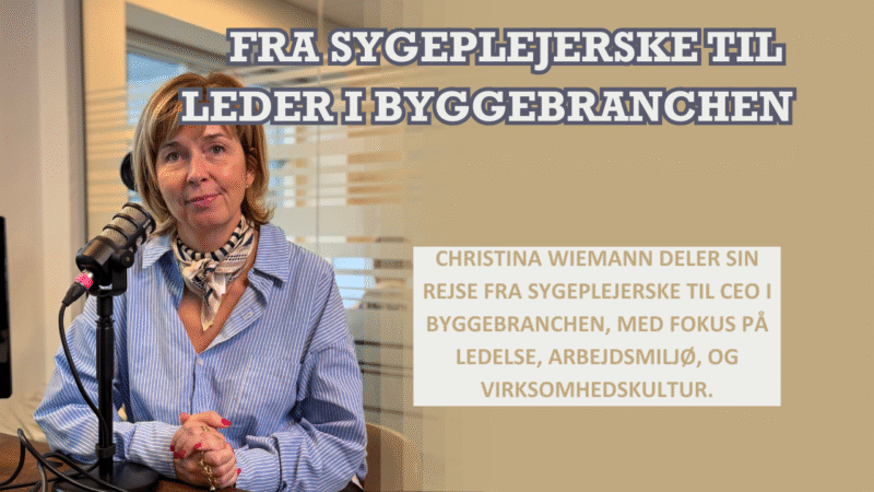 Fra sygeplejerske til leder i byggebranchen - Mieritz Advokatfirma